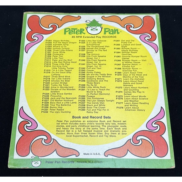 Media | Snoopys Christmas Ep Record Peter Pan Records 45 Rpm 4 Songs ...
